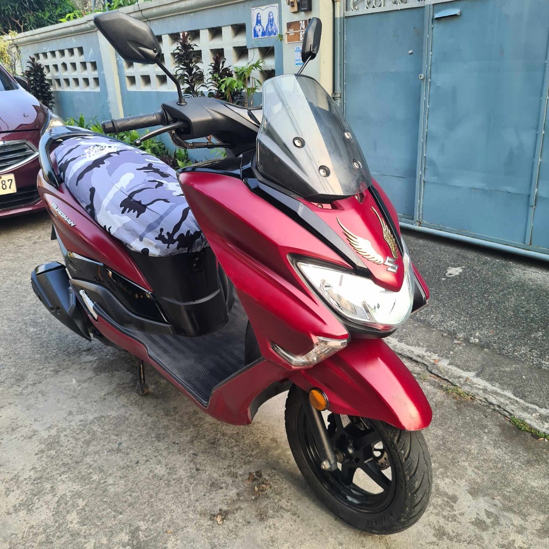 2022 Suzuki Burgman Street V2, Motorbikes, Motorbikes for Sale on Carousell