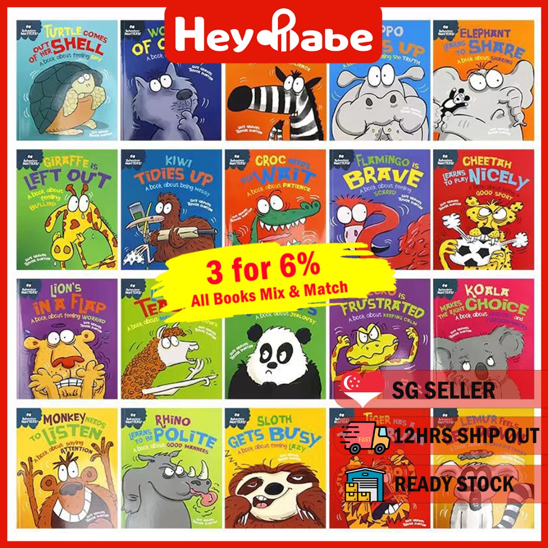 20 Book Behaviour Matters Set | Kids Early Learning Books Collection ...