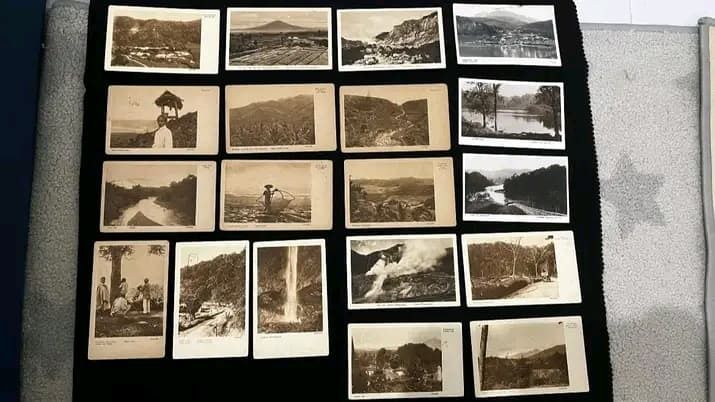30 Kartu Pos / Postcard Antik Foto Hindia Belanda tahun 1920-an, Antik ...