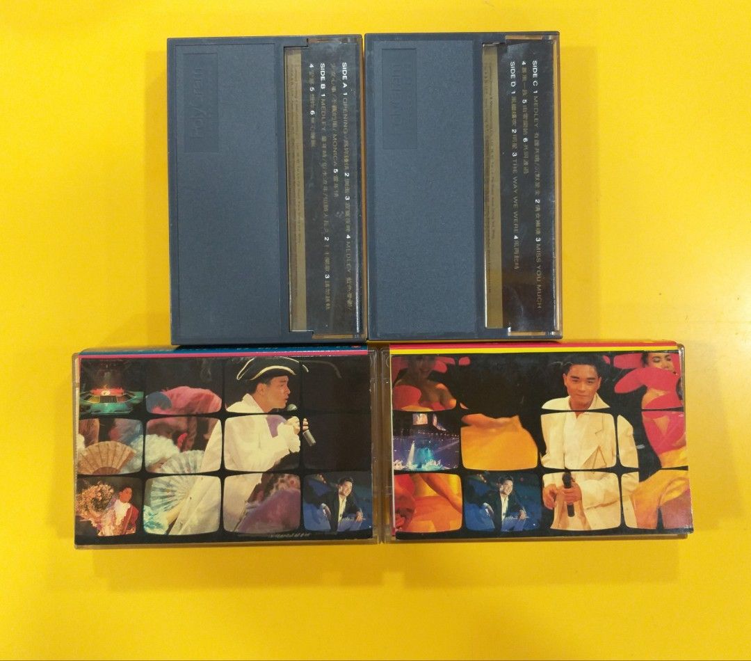 張國榮演唱會'88 vol+vol.2 /張國榮 FINAL ENCOUNTER OF THE LEGEND 全套 錄音帶 卡帶 磁帶 盒帶, 興趣及遊戲, 音樂、樂器 & 配件, 音樂與媒體 ...