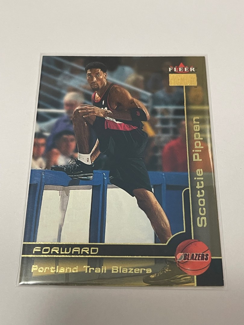 柏賓 2000-01 Fleer Premium Portland Trail Blazers Basketball Card #56 ...