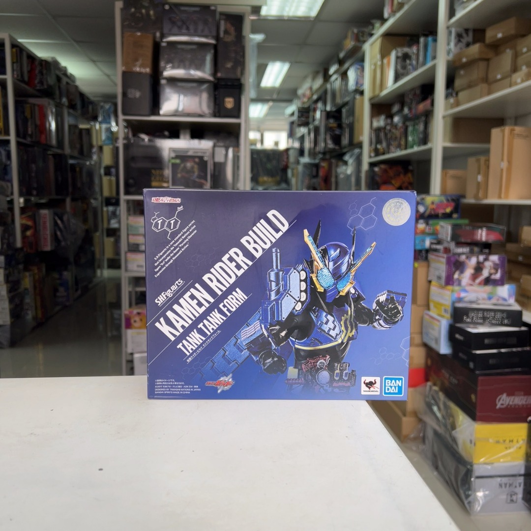 done [放得高搵鬍鬚] 不二不議 SHF Build Tank Tank Form, 興趣及遊戲, 玩具 & 遊戲類 - Carousell