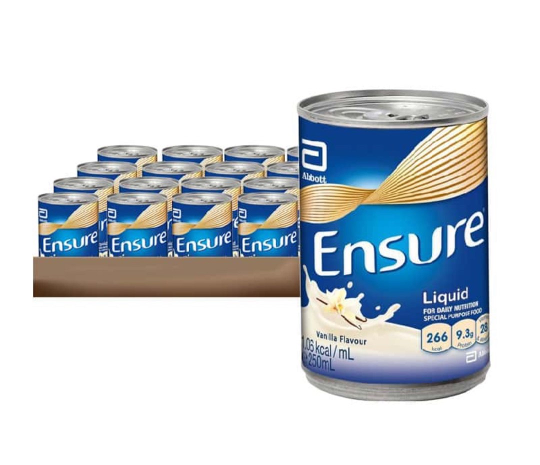 Abbott Ensure Original Liquid Milk Vanilla, Food & Drinks, Other Food ...