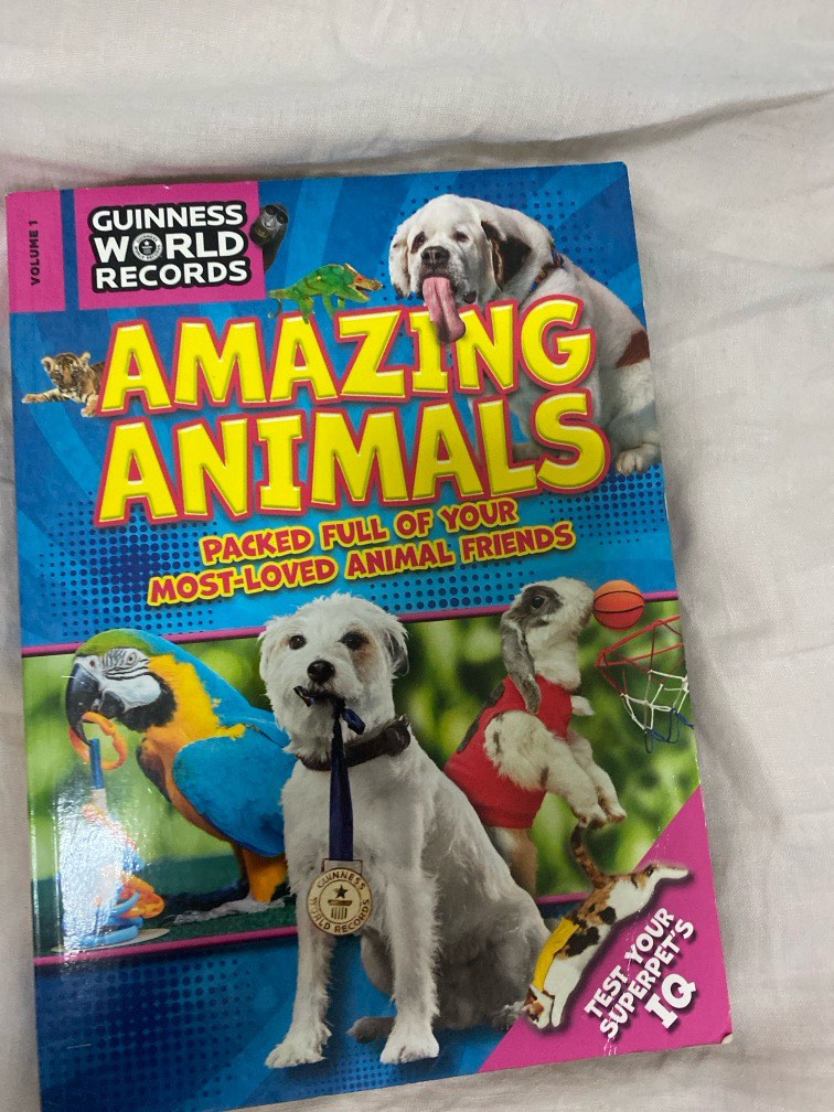 Amazing animals(Guinness world records), Hobbies & Toys, Books ...