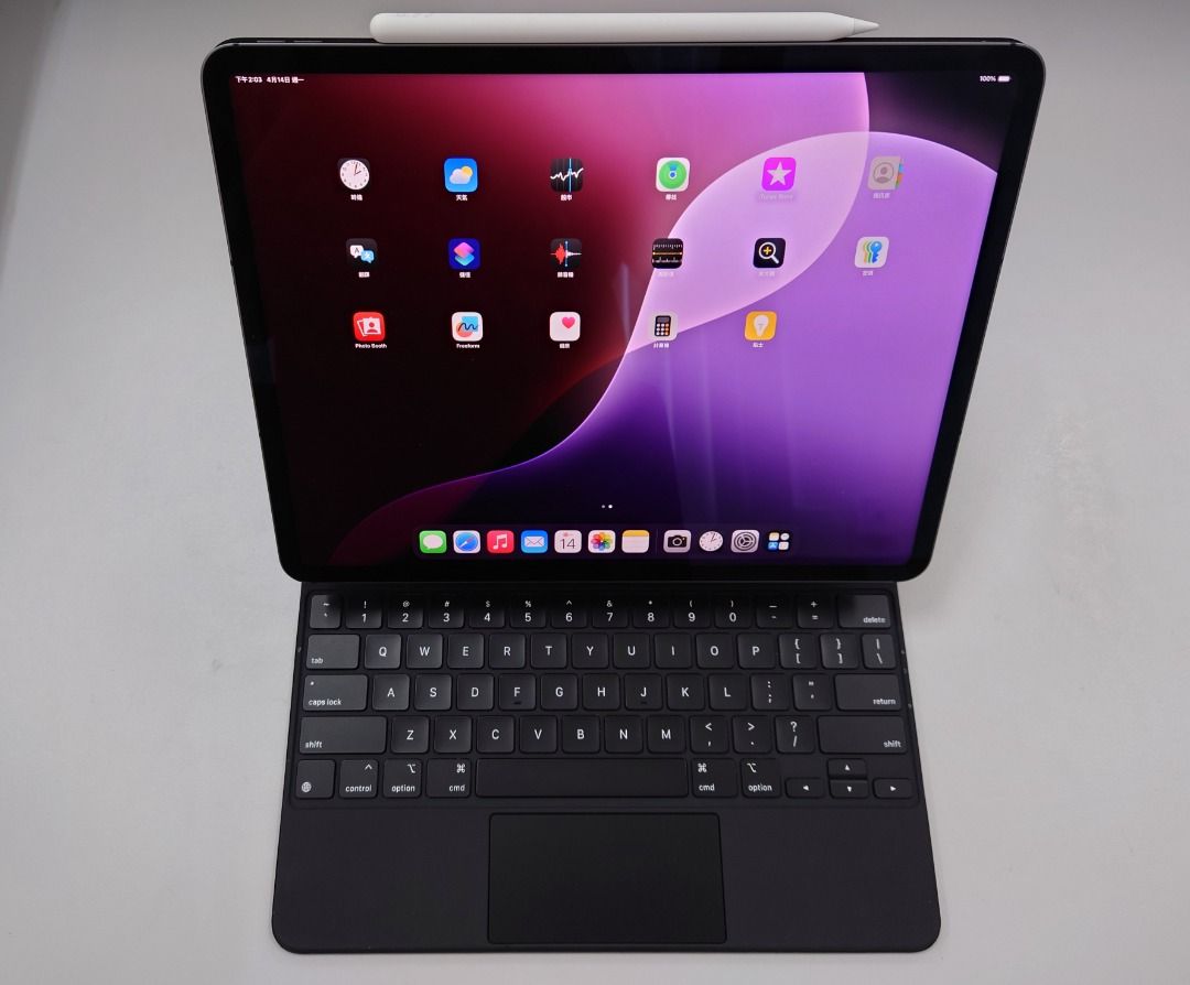 Apple iPad pro gen5 12.9' wifi+5G(128GB)太空灰 連Pencil 2及Magic Keyboard(全套 ...