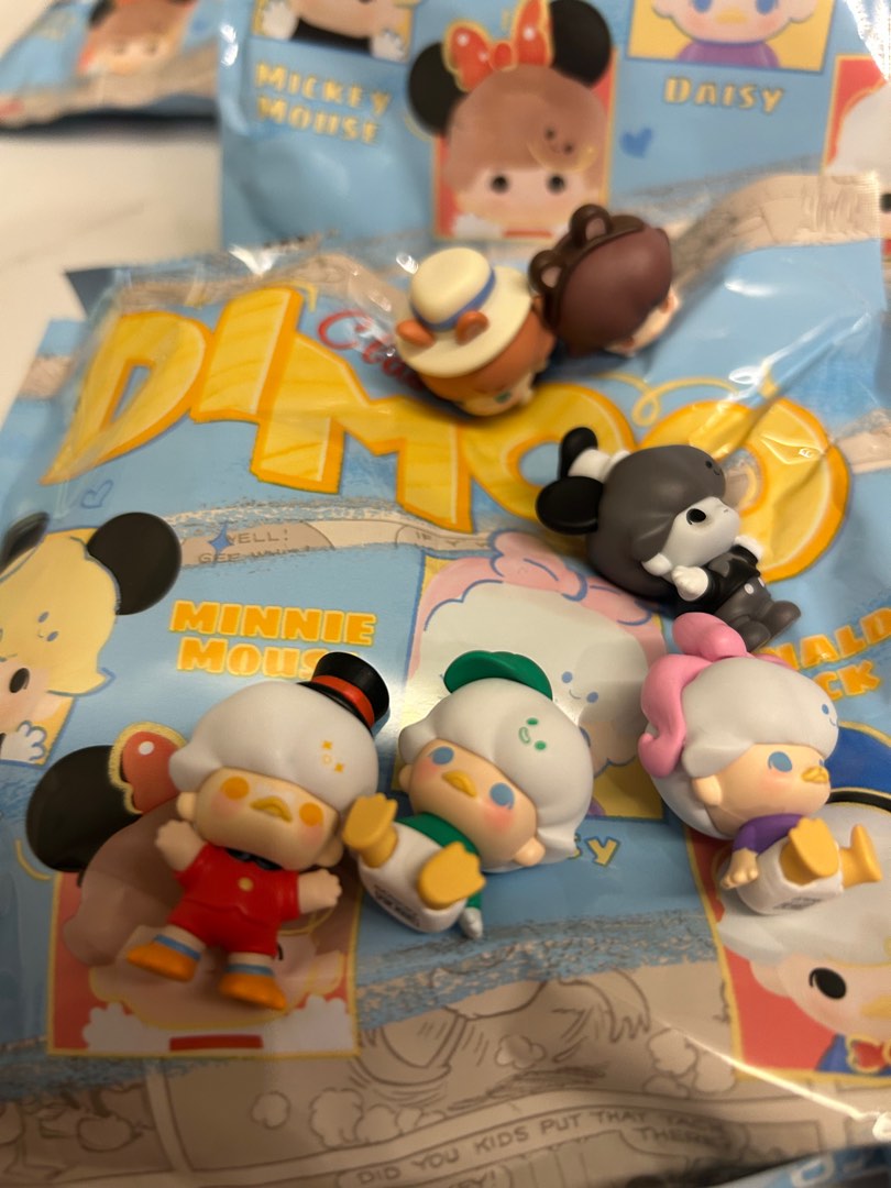 instock authentic popmart pop bean dimoo world x Disney Mickey Minnie ...