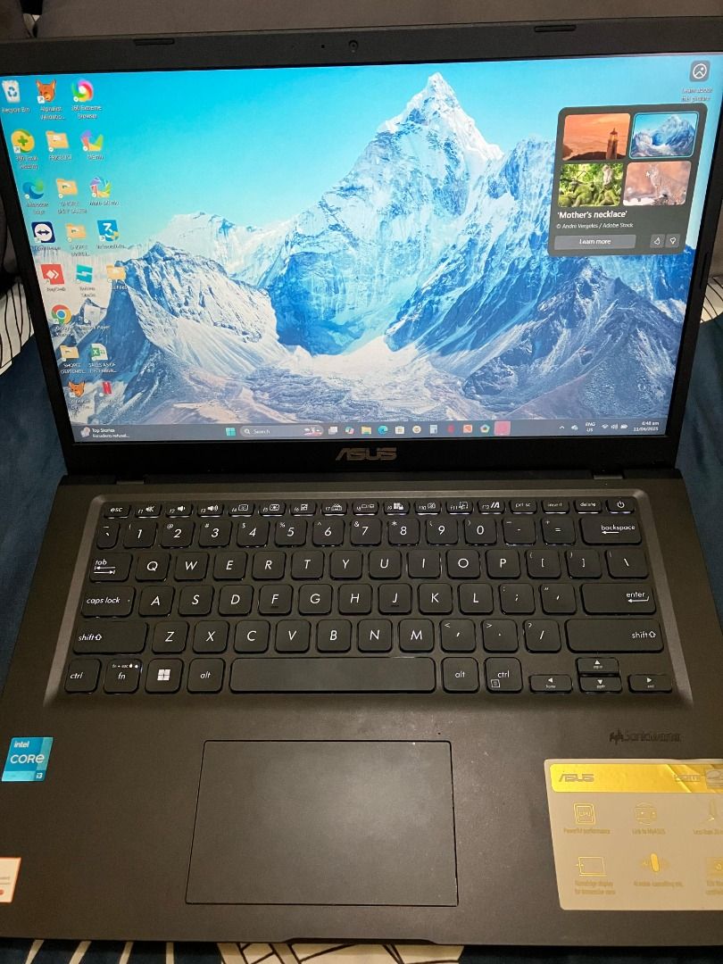 Asus Vivobook 14" 12gb ram 500gb ssd Windows 11 CORE I3 11TH GEN ...