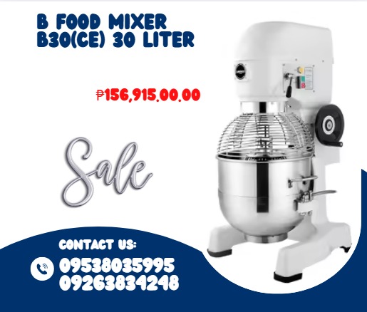 B Food Mixer B30(CE) 30 liter, Everything Else, Others on Carousell