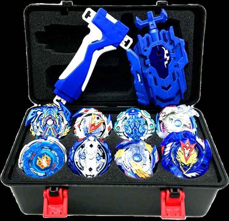 Beyblade Burst Set, 8 Beyblades Gyro, Left Right Launcher, 1 Storage ...