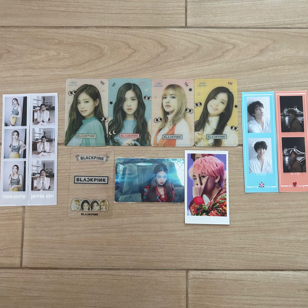 BLACKPINK/BTS PCs & photostrips (CHEAP), Hobbies & Toys, Memorabilia ...