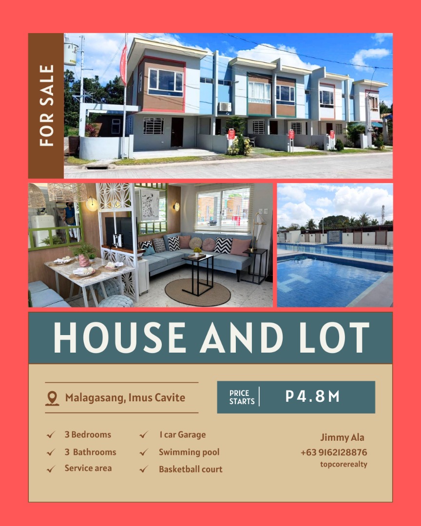 Brand New House and Lot For Sale in Imus Cavite near Vermosa Hamilton ReExecutive Residences ...