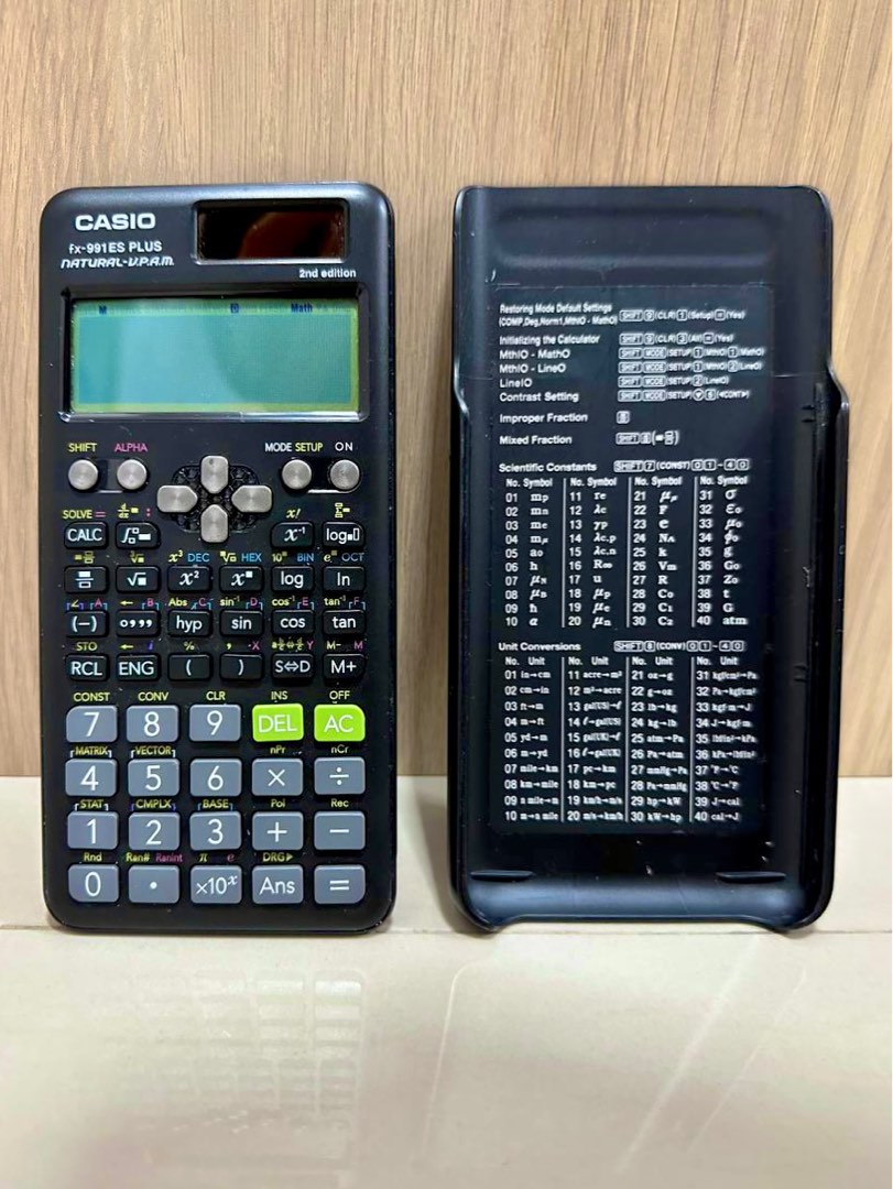 Casio FX-991ES Plus 2nd Edition Calculator, Hobbies & Toys, Stationery ...