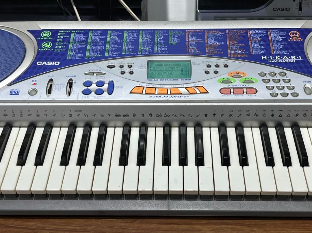 Casio LK-57 Keyboard Piano Organ 61 Keys Touch Response, Hobbies & Toys ...