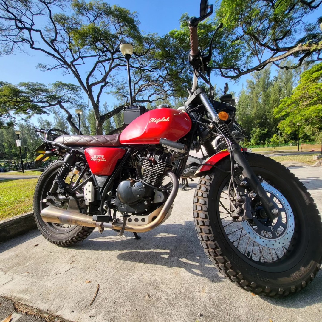 **Class 2B. Negotiable** Mutt Fat Sabbath 125cc, Motorcycles ...