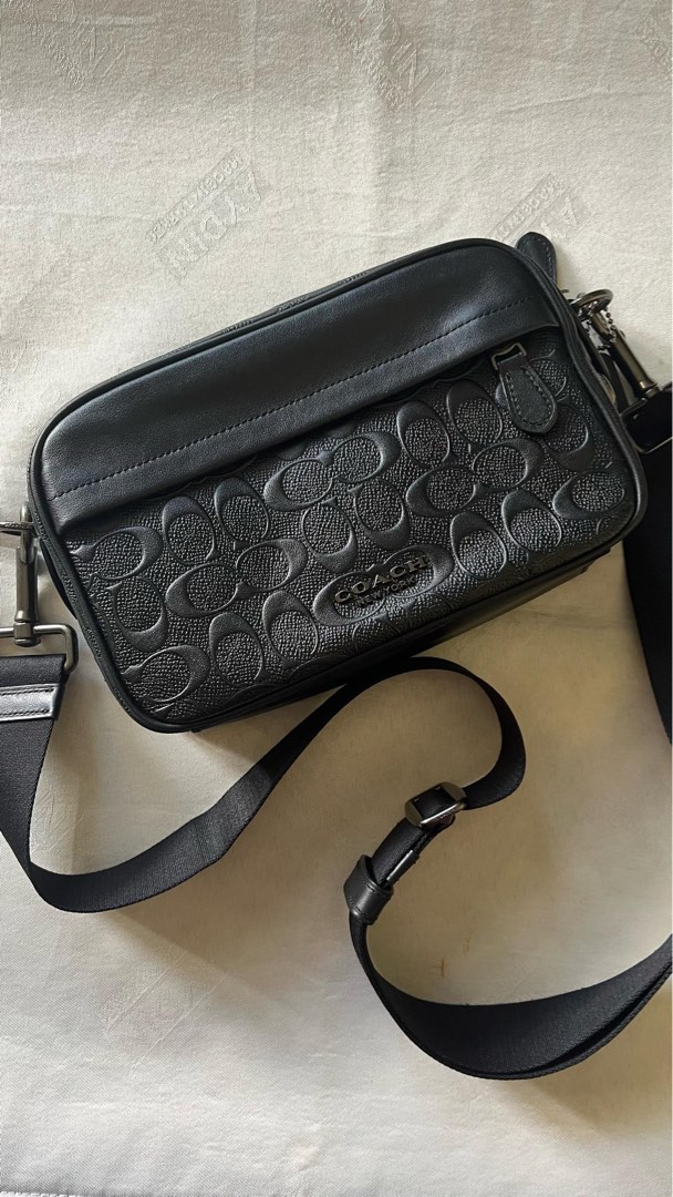 Coach Graham Crossbody sling bag In Signature Leather F50713, Luxury ...