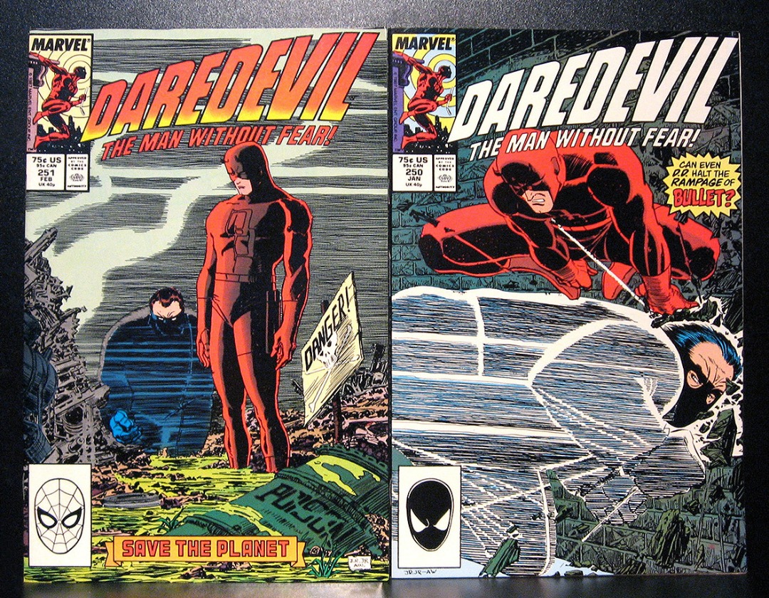 COMICS: Marvel: Daredevil #250-251 (1988), 1st app of Bullet ...