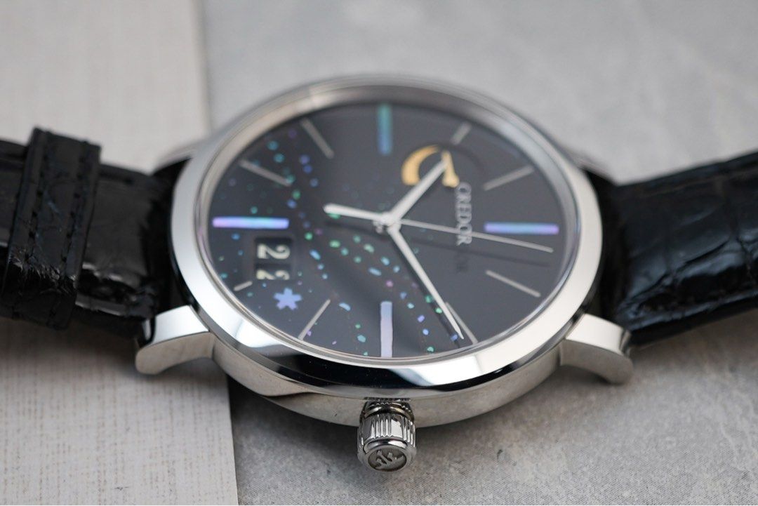 Credor Sakura Fubuki Raden Springdrive Limited Edition 120 Pieces ...