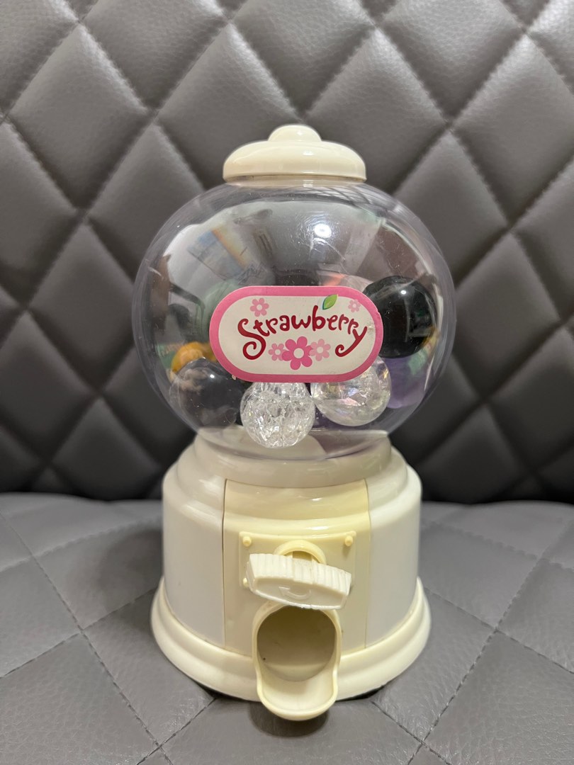 crystal sphere gumball machine, Furniture & Home Living, Home Decor ...