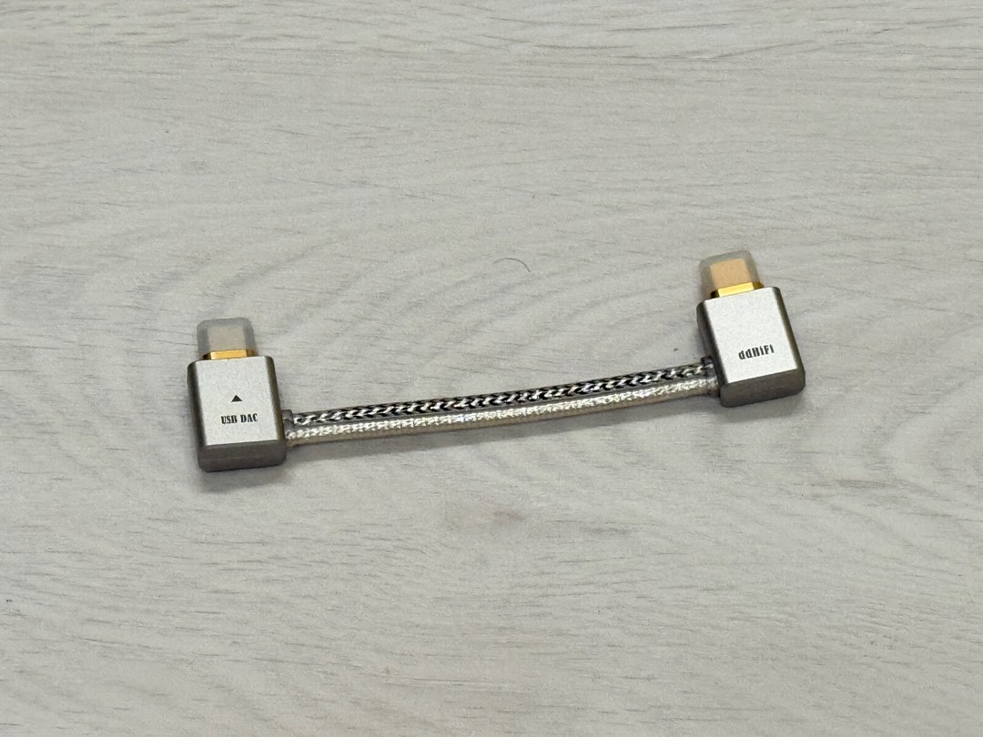 ddHiFi TC09L USBC OTG Pure Silver Cable, Audio, Portable Audio ...
