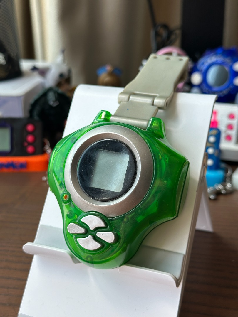Digimon Digivice D-Power Version 2 Green Loose, Hobbies & Toys, Toys ...