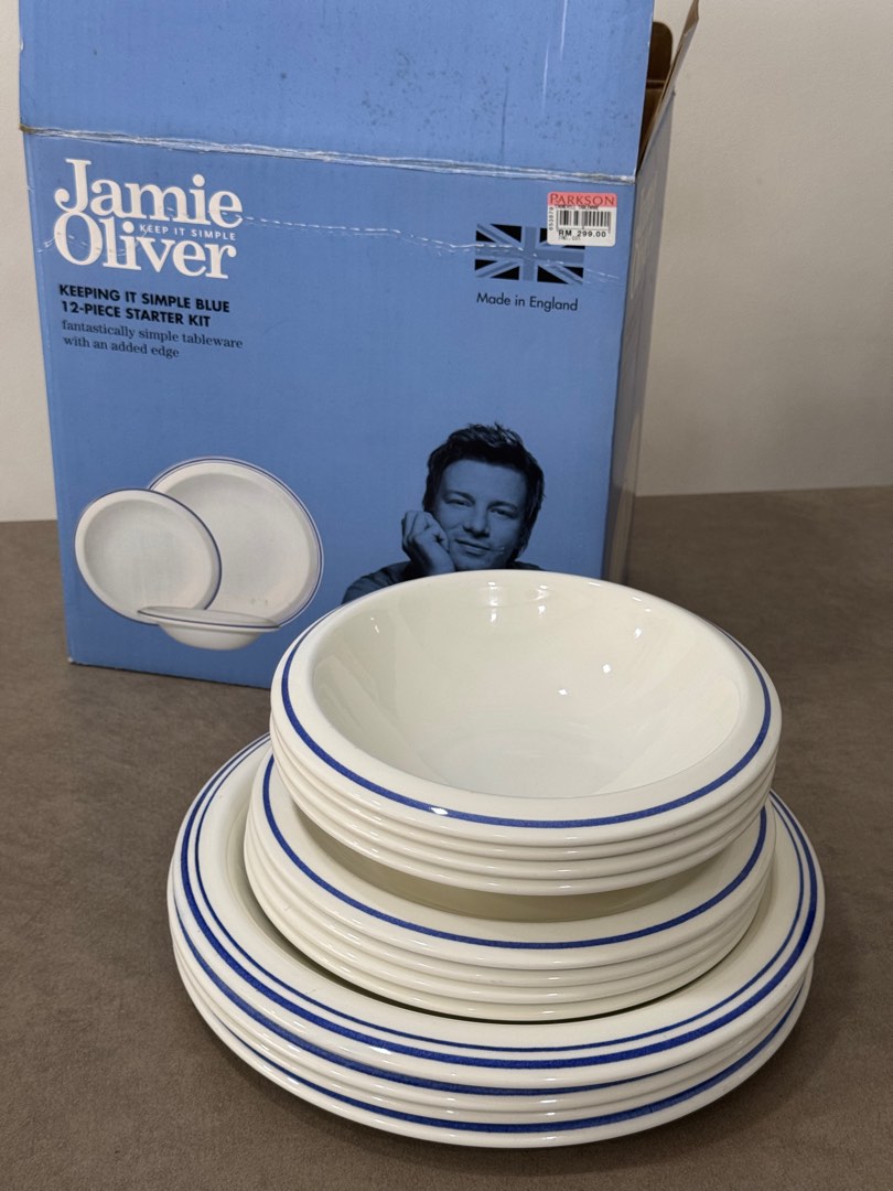JAMIE OLIVER Dinner set, Furniture & Home Living, Kitchenware ...