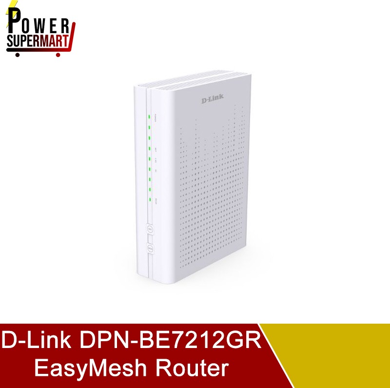 D-Link BE7200 | DPN-BE7212GR EasyMesh Router. Dual Band 10G. Wi-Fi 7 ...