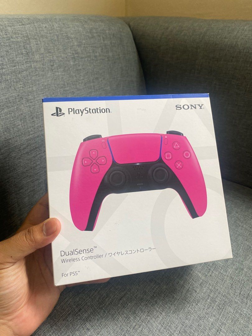 DS5 PS5 controller nova pink, Video Gaming, Gaming Accessories ...
