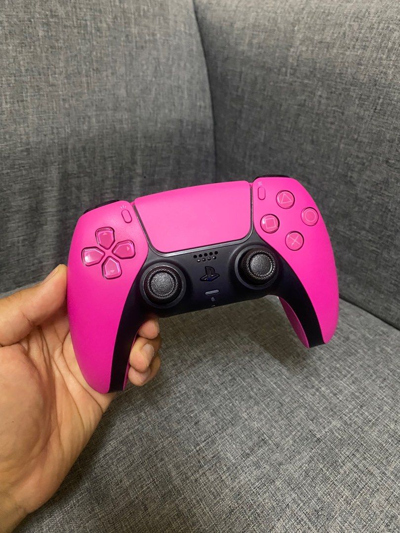 DS5 PS5 controller nova pink, Video Gaming, Gaming Accessories ...