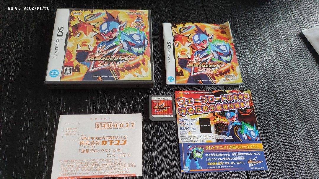 NDS Rockman Megaman Star Force Leo complete in box, Video Gaming, Video ...