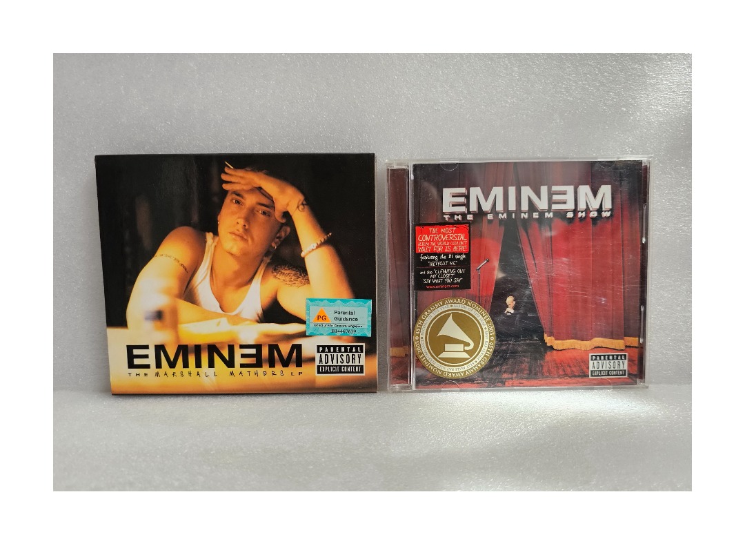 Eminem CD Collection, Hobbies & Toys, Music & Media, CDs & DVDs on ...