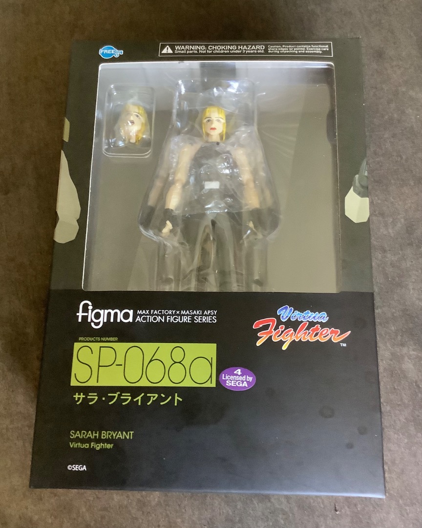 Figma FREEing Sega VIRTUA fighter SARAH BRYANT figure SP-068a, Hobbies ...