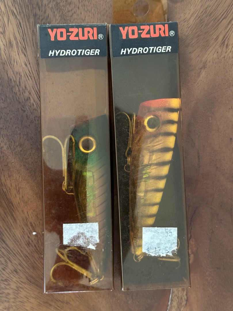 Yozuri Hydro Tiger, 90mm Floating Popper, Sports Equipment, Fishing on ...