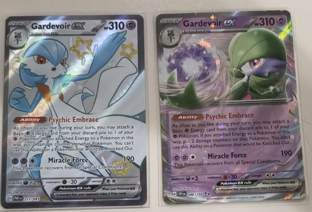 Gardevoir EX set Pokemon Trading Card Game TCG, Hobbies & Toys, Toys ...