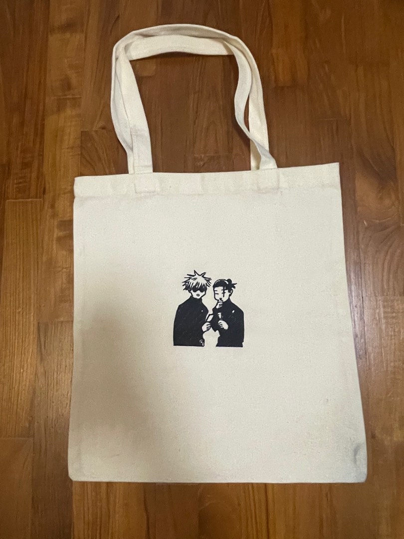 Gojo and Geto Tote Bag, Women's Fashion, Bags & Wallets, Tote Bags on ...