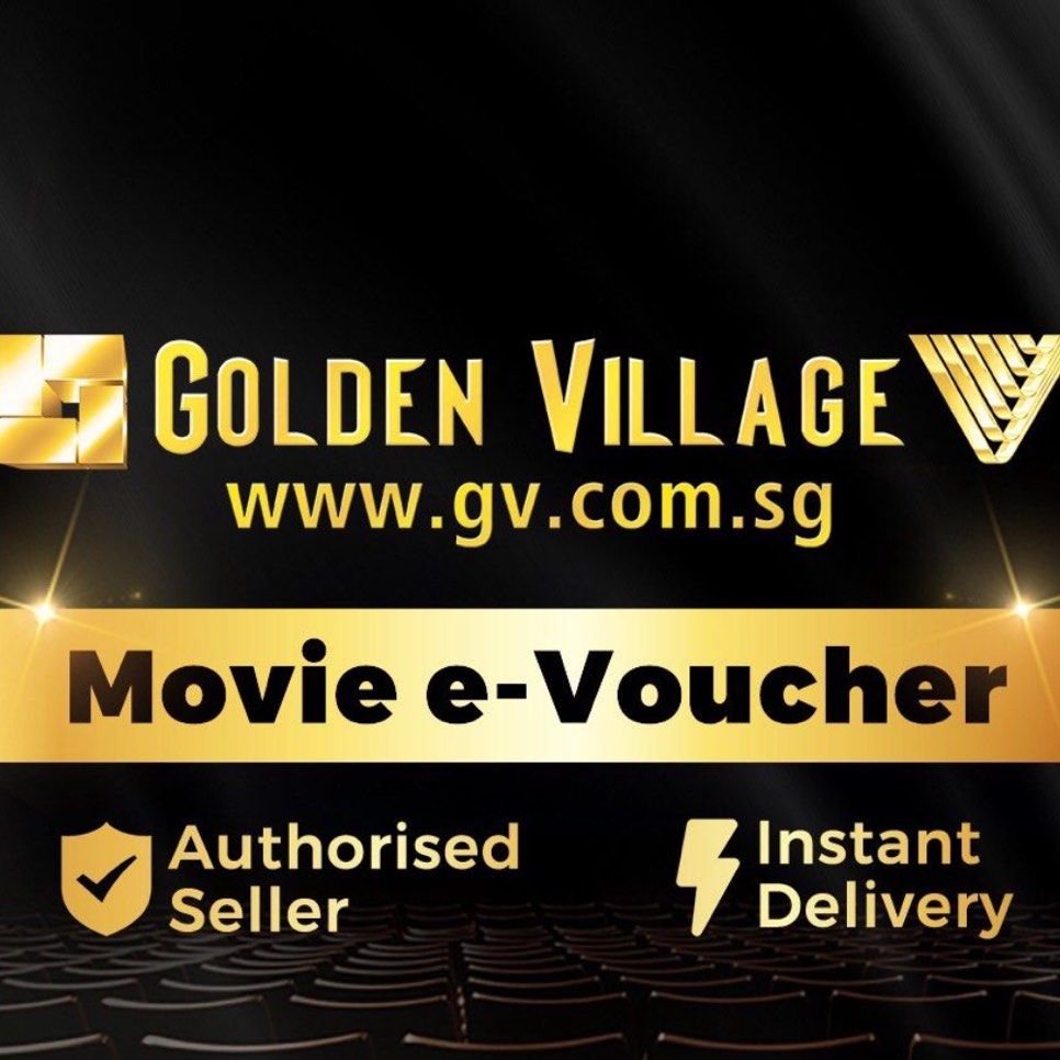 Golden Village GV movie ticket, Tickets & Vouchers, Vouchers on Carousell