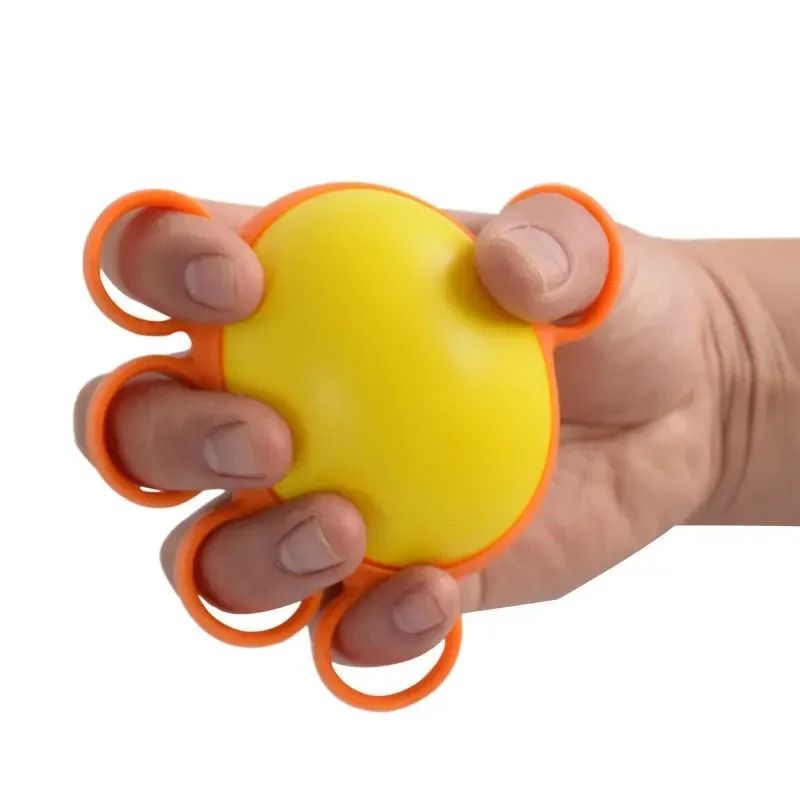 Hand Therapy Grip Strength Strengthener Ball Stretcher Finger Fitness ...
