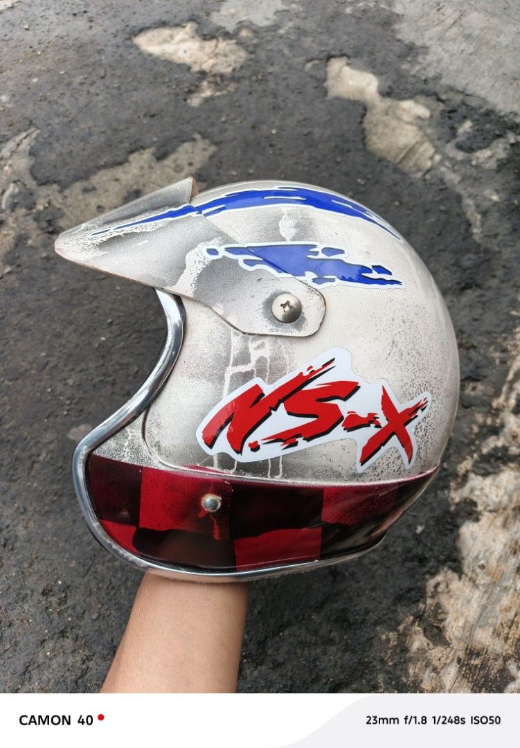 HELM JADUL HOND NSX NS-X ORIGINAL FULL RESTORASI, Antik, Lainnya di ...