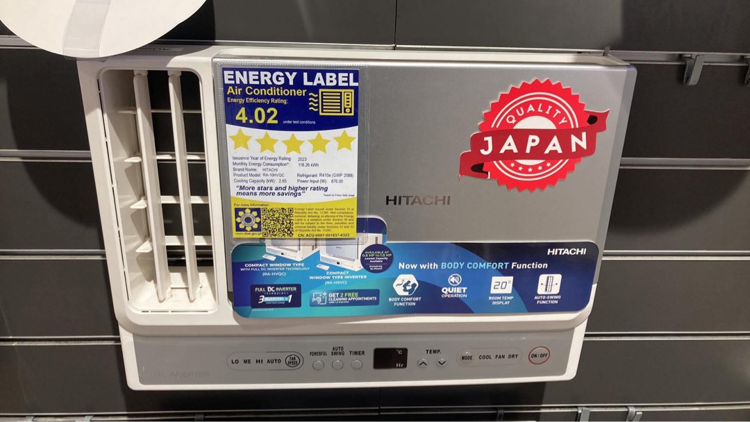 Hitachi Inverter Aircon .8hp, TV & Home Appliances, Air Conditioning ...