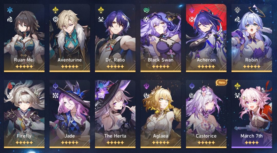 HSR end game acc TB 70 ( click pic to full view ), Video Gaming, Video ...