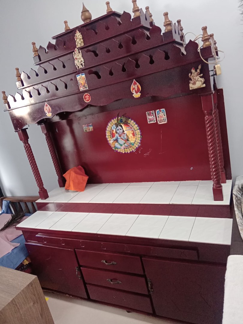 Indian temple - Altar, Furniture & Home Living, Furniture, Shelves ...