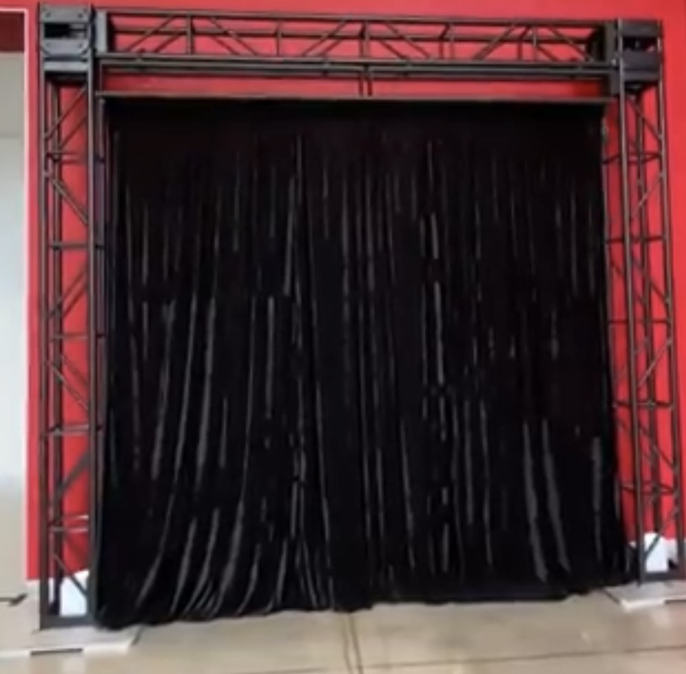 Kabuki curtain drop set up, Lifestyle Services, Event & Party Services ...