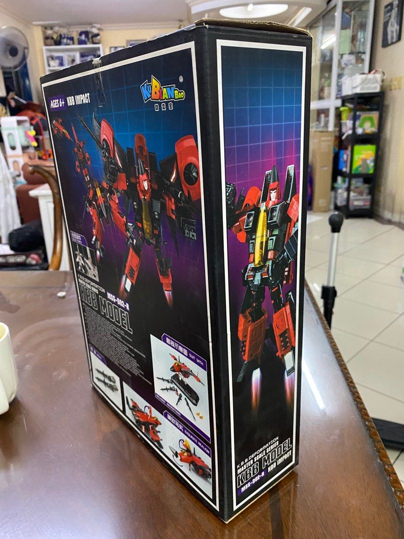 KBB Conehead MP11NT THRUST Masterpiece scale BIB - GOOD Condition ...