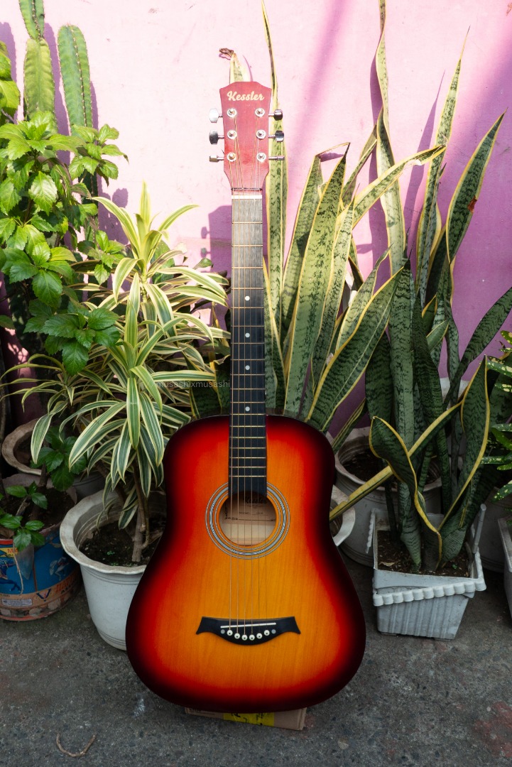 Kessler Acoustic Guitar, Hobbies & Toys, Music & Media, Musical ...