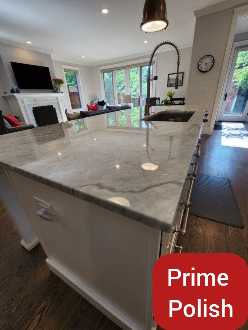 Kitchen countertop polish |Marble kitchen counter polish |Kitchen ...