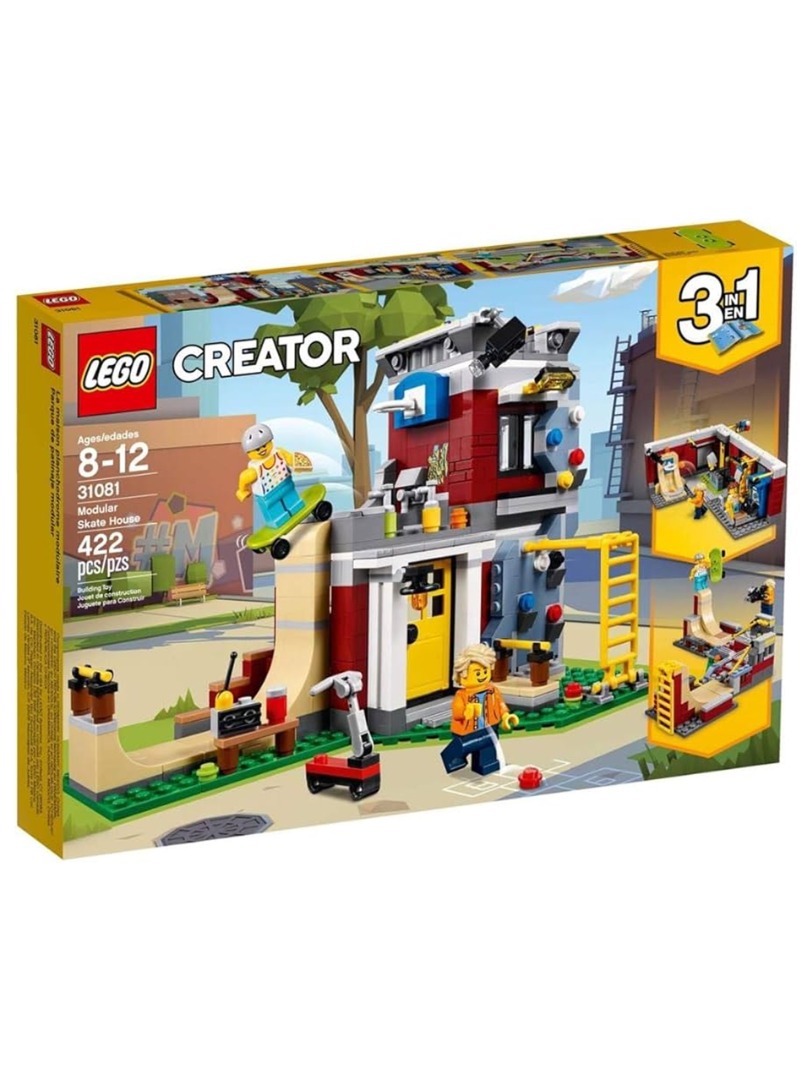 LEGO Creator 3-in-1 Modular Skate House Set 31081, Hobbies & Toys, Toys ...