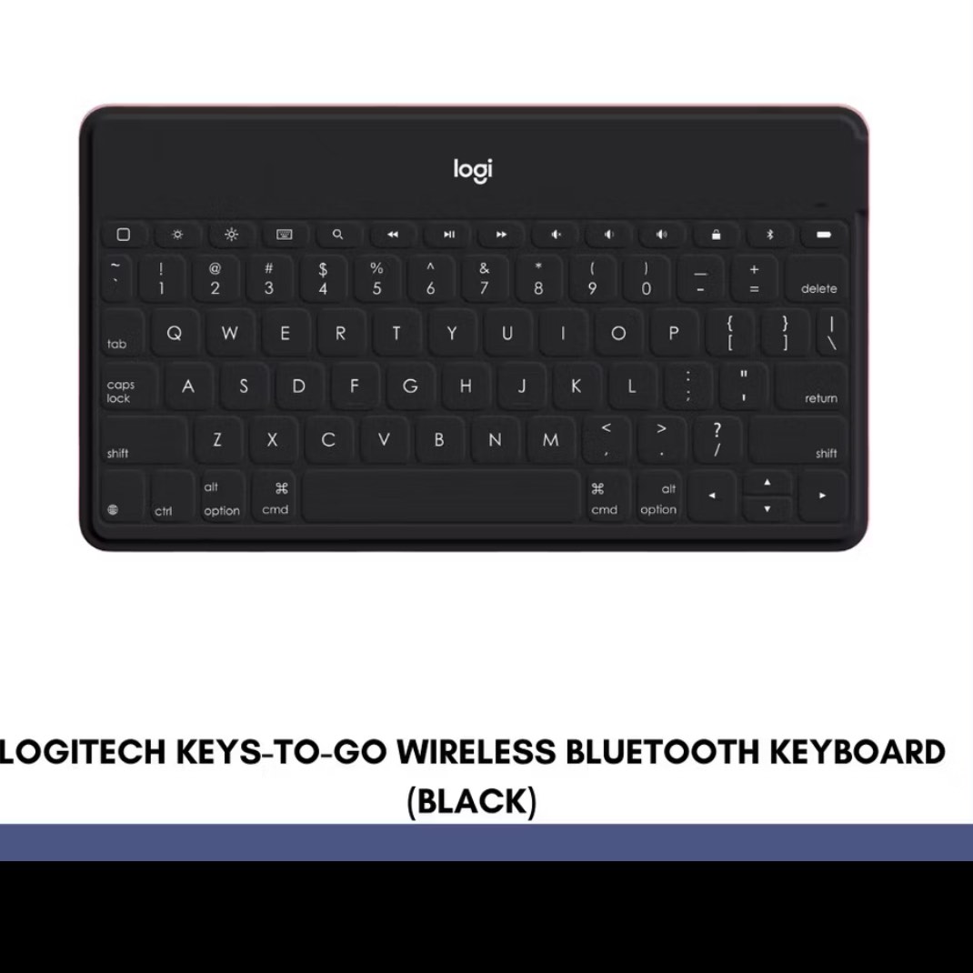 Logitech Keys To Go Wireless Keyboard, Computers & Tech, Parts & Accessories, Computer Keyboard ...