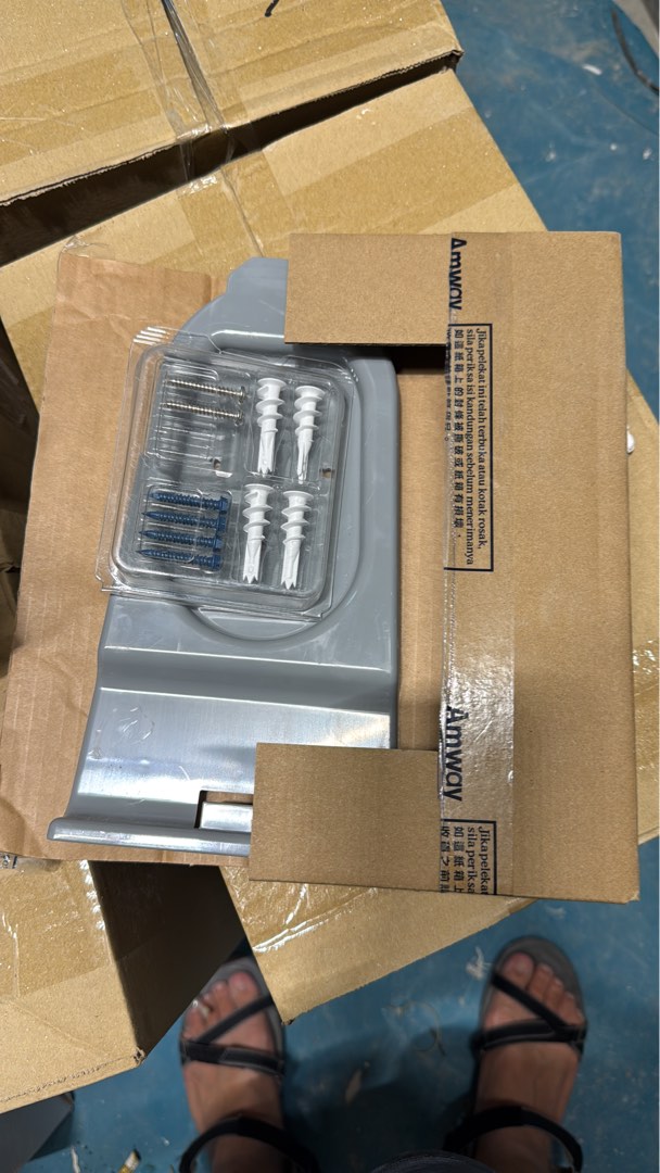 Amway eSpring water purifier wall mount bracket, Furniture & Home ...