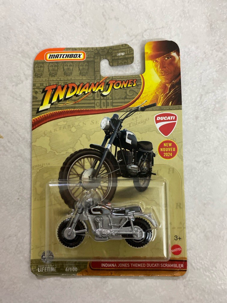 Matchbox Indiana Jones Themed Ducati Scrambler, Hobbies & Toys, Toys ...
