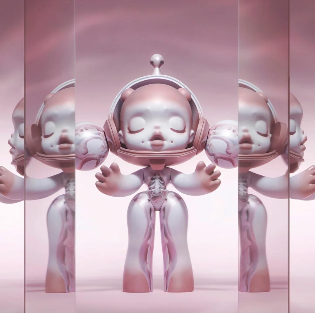 MEGA α SKULLPANDA 1000% Entangled READY STOCK, Hobbies & Toys, Toys & Games on Carousell