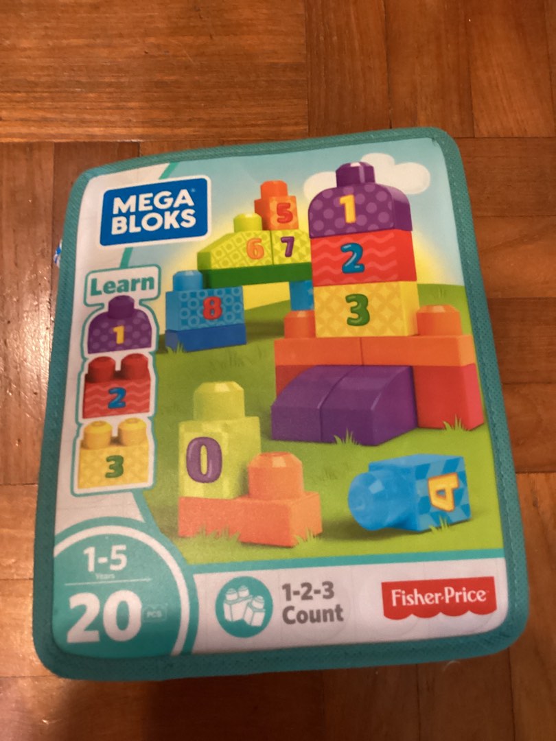 Mega Bloks 20 pieces, Babies & Kids, Infant Playtime on Carousell